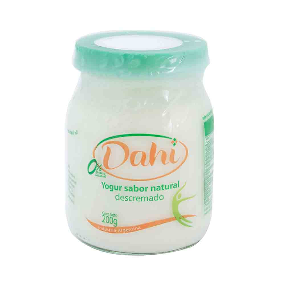 Yog. Desc. Natural DAHI 200g - jumboargentina