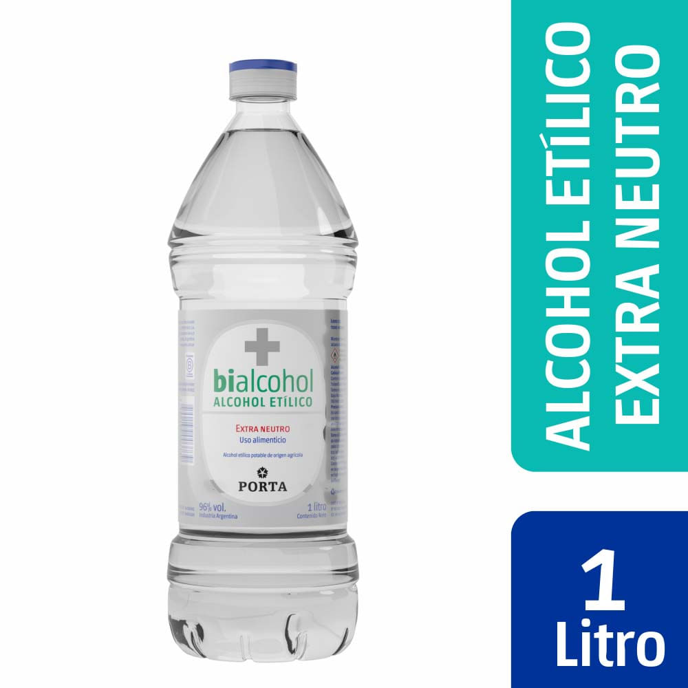 Alcohol Etílico Bialcohol Extracto Seco 1 Lt | Jumbo - jumboargentina