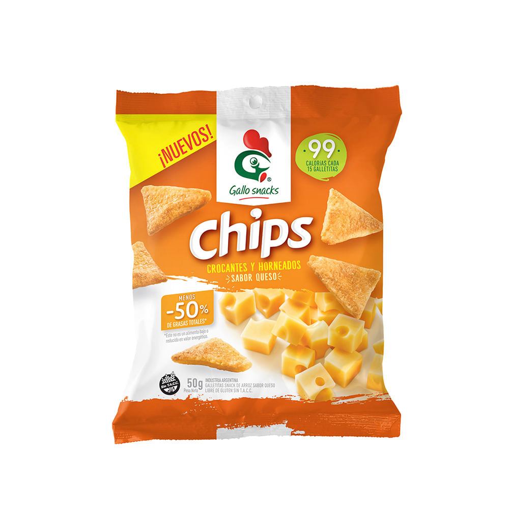 Galletitas Snacks GALLO Queso 50g - jumboargentina