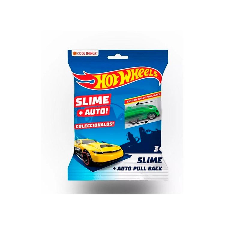 Auto Rally Hot Wheels con slime - jumboargentina