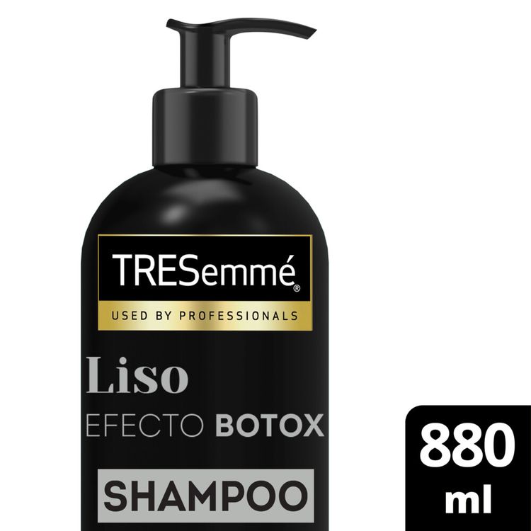 shampoo TRESEMME liso efecto botox 880ml - jumboargentina
